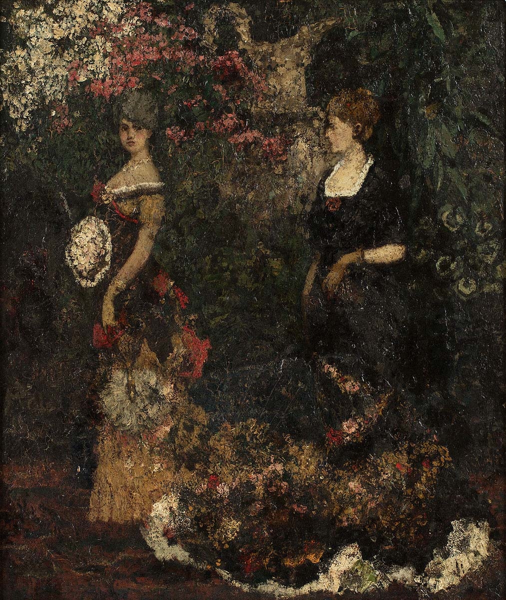 Adolphe Joseph Thomas Monticelli | Scena rodzajowa | MutualArt