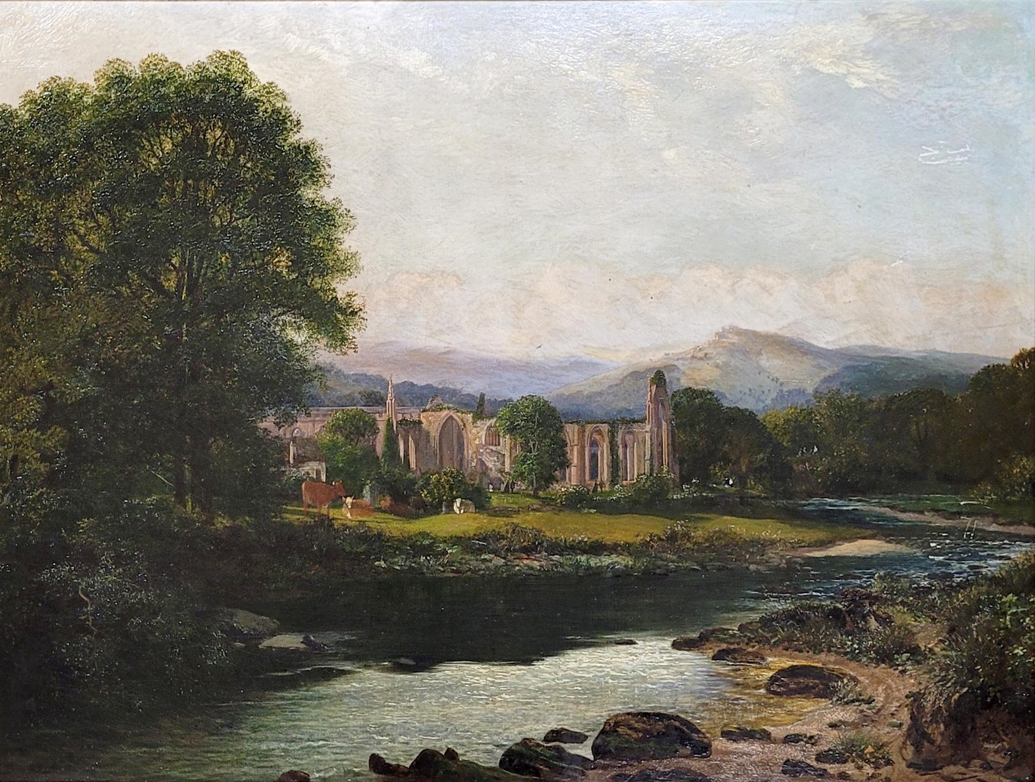 Joseph Paul Pettitt | Ansicht auf die Ruinen von Bolton Abbey | MutualArt
