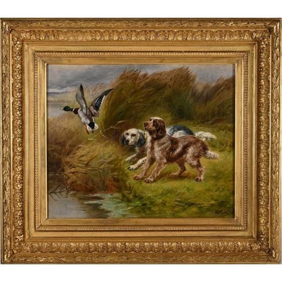 Jules Bertrand Gélibert | Departure of a Mallard (1913) | MutualArt