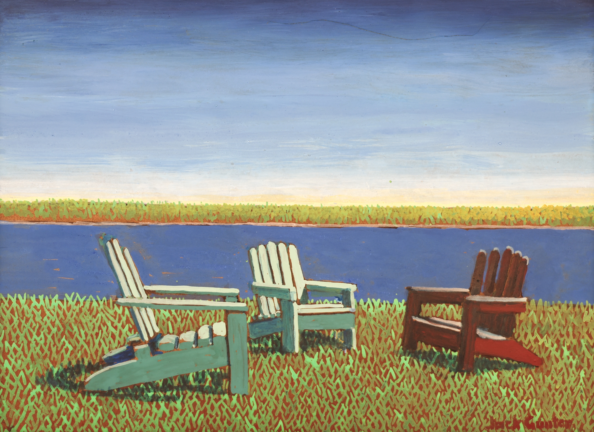 Jack Gunter | Adirondack Chairs | MutualArt