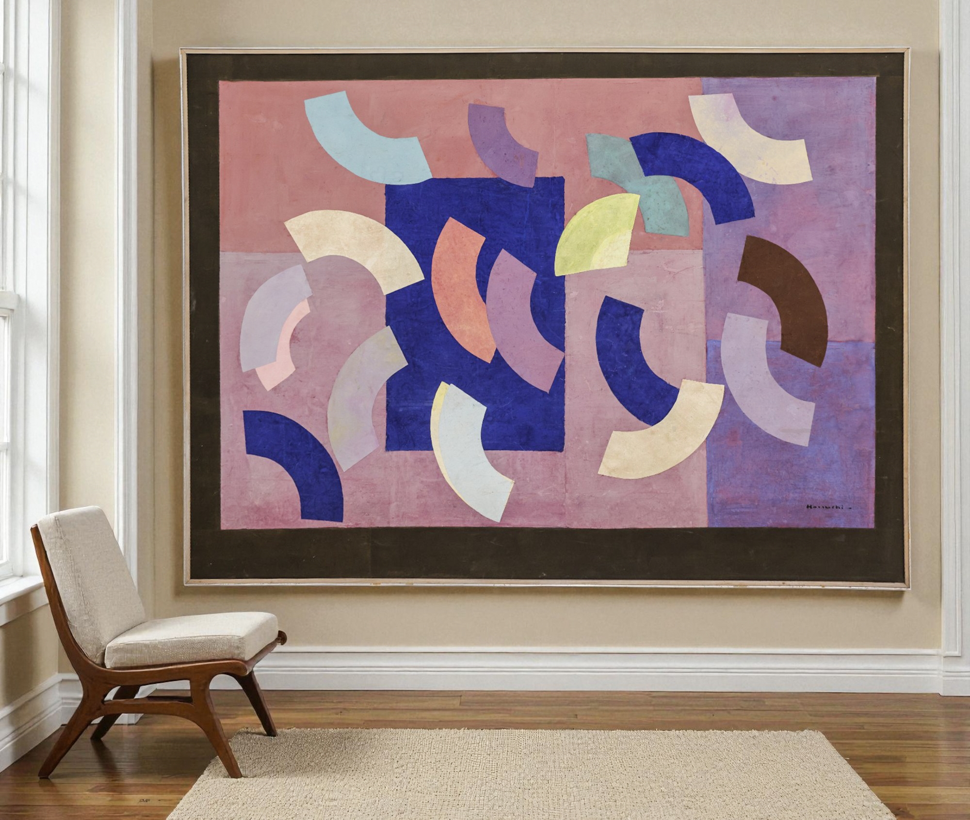 Paul Horiuchi | Patterns and Colors from Antiquity (1983) | MutualArt