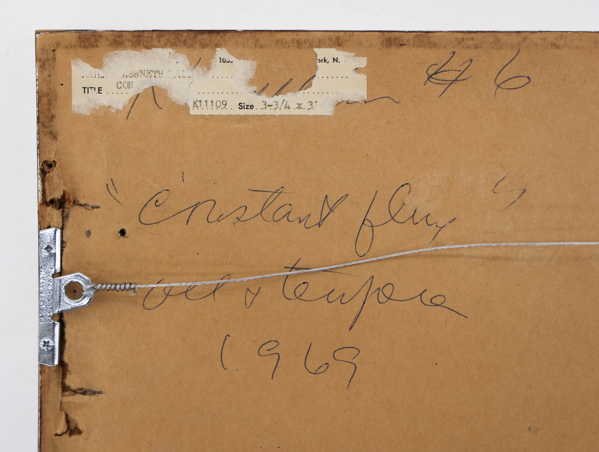 Kenneth Callahan | Constant Flux (1969) | MutualArt