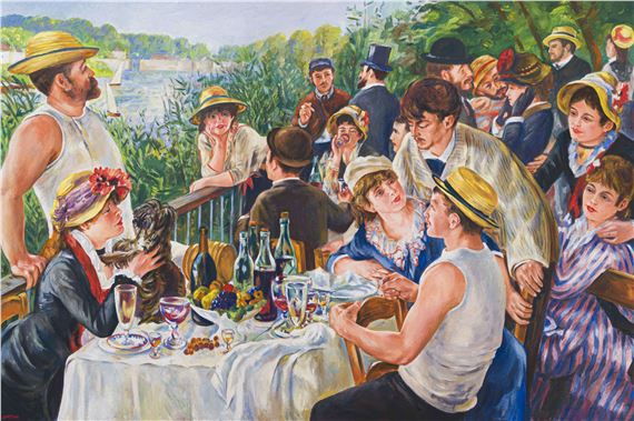 Gerhard Batha | Luncheon of the Boating Party | MutualArt