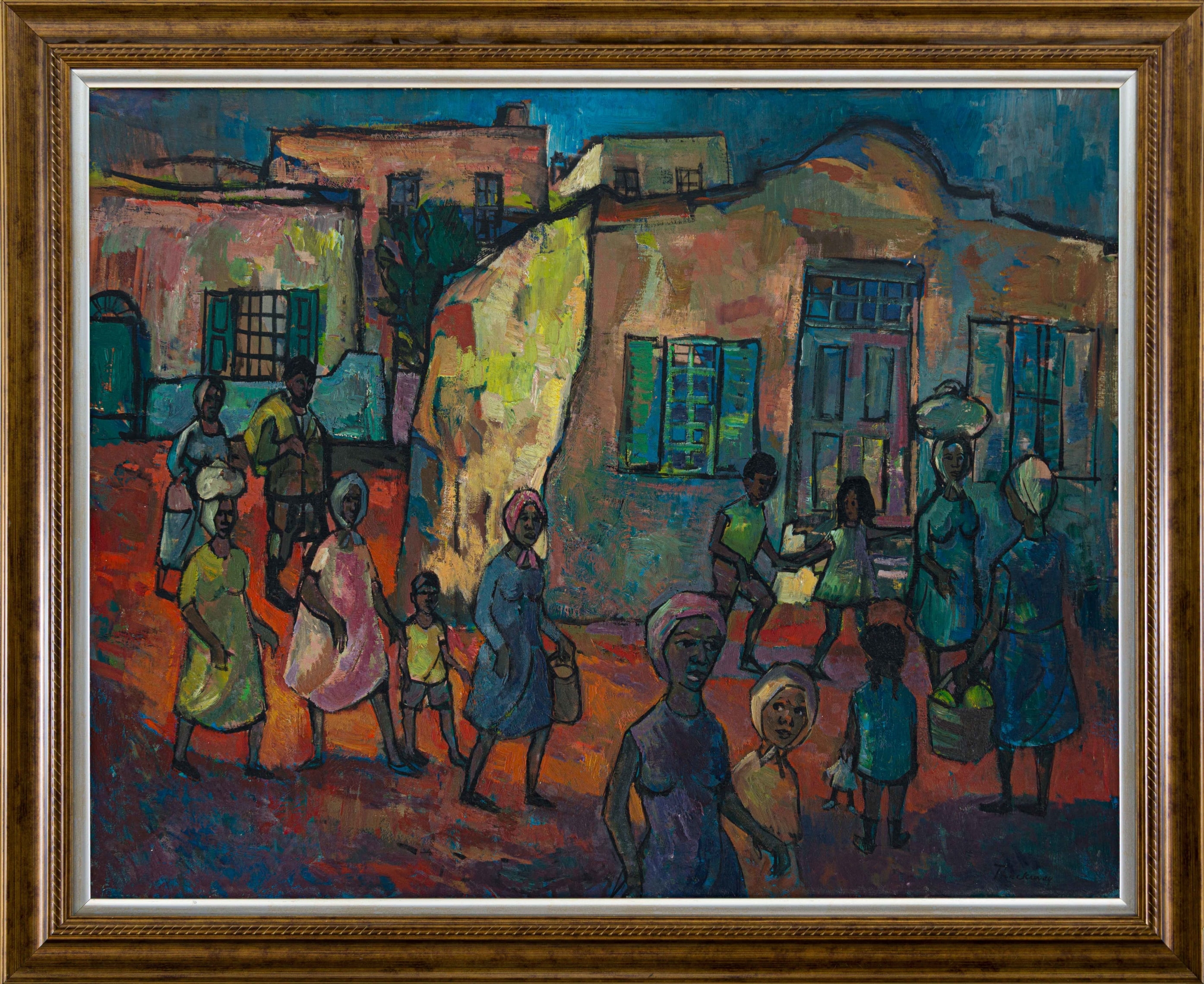 James Vicary Thackwray | Cape Street Scene | MutualArt