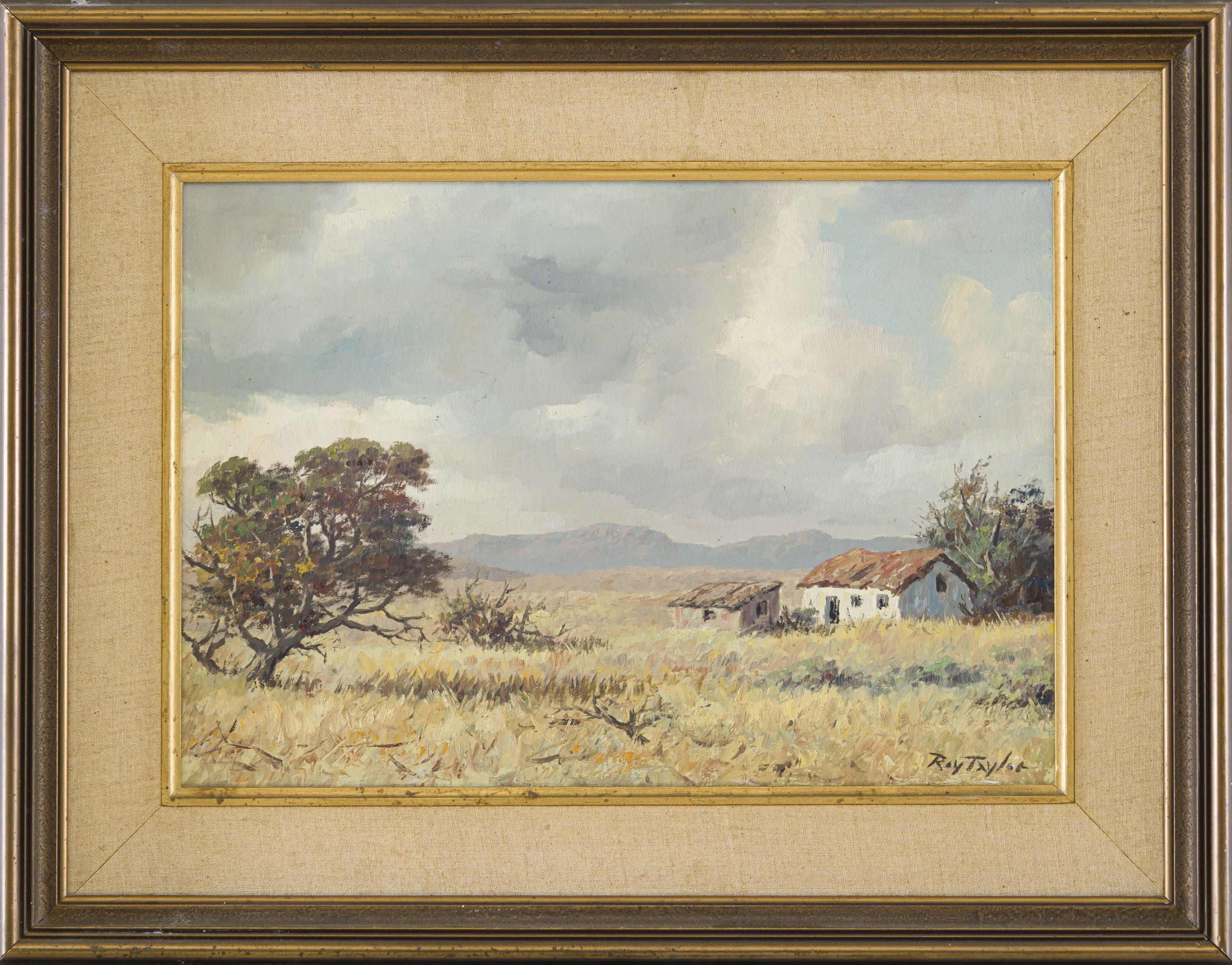 Roy Cecil Taylor | Landscape with Cottages | MutualArt