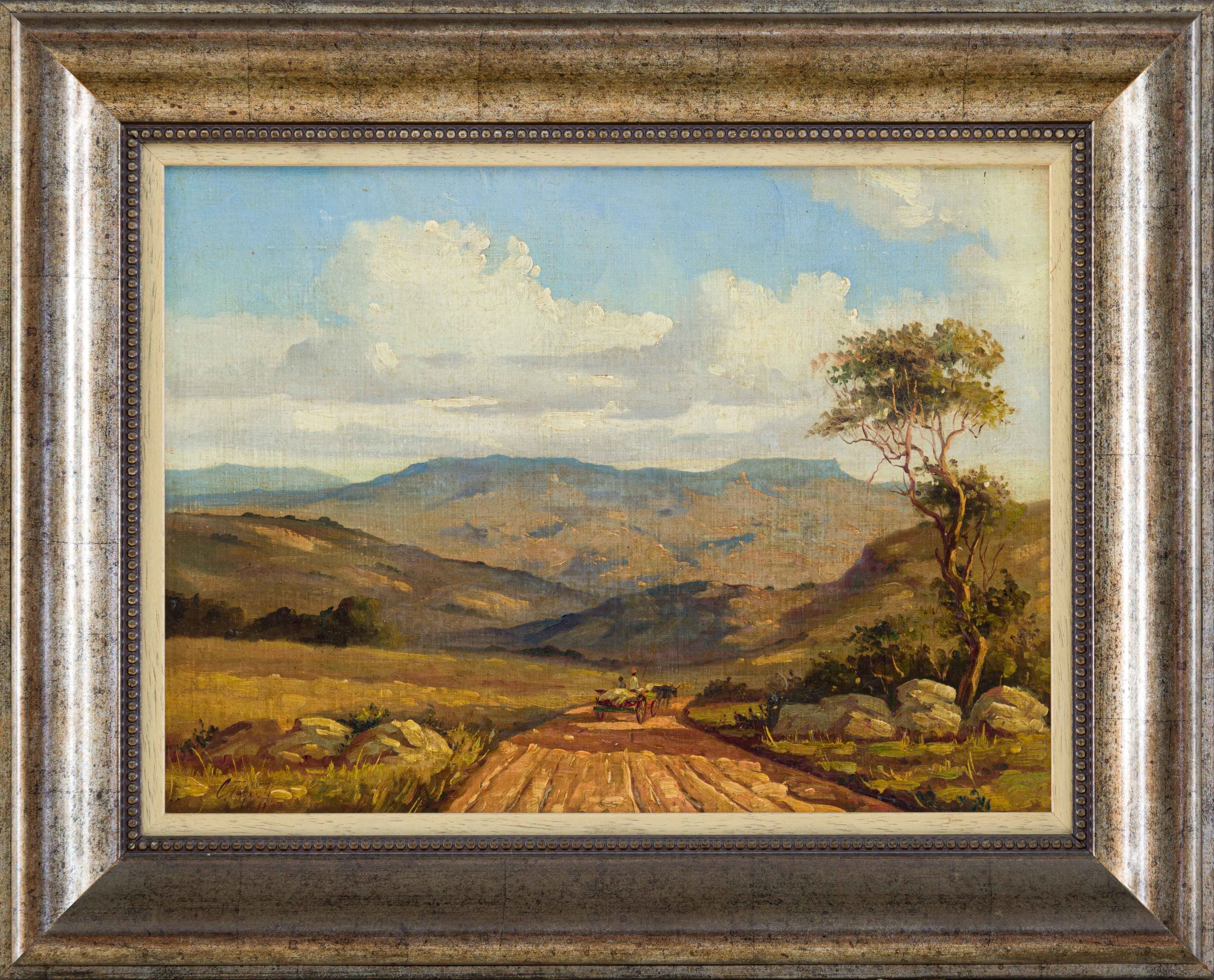 Christopher Tugwell | Mountainous Landscape with Tree | MutualArt
