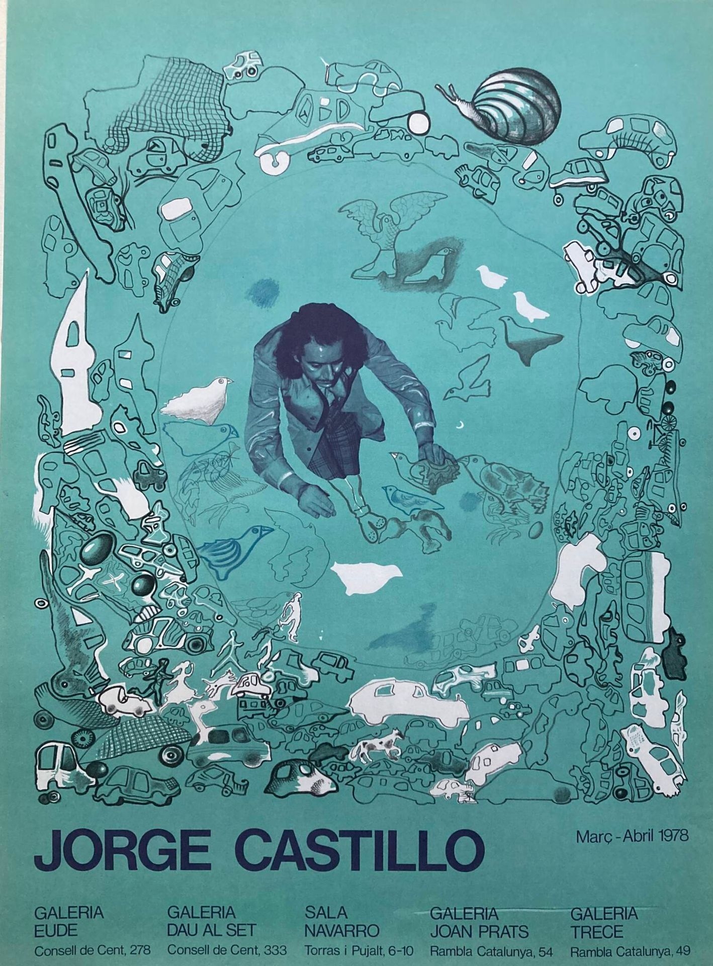Jorge José Carmelo Castillo Casalderrey | Lithograph poster (1978 ...