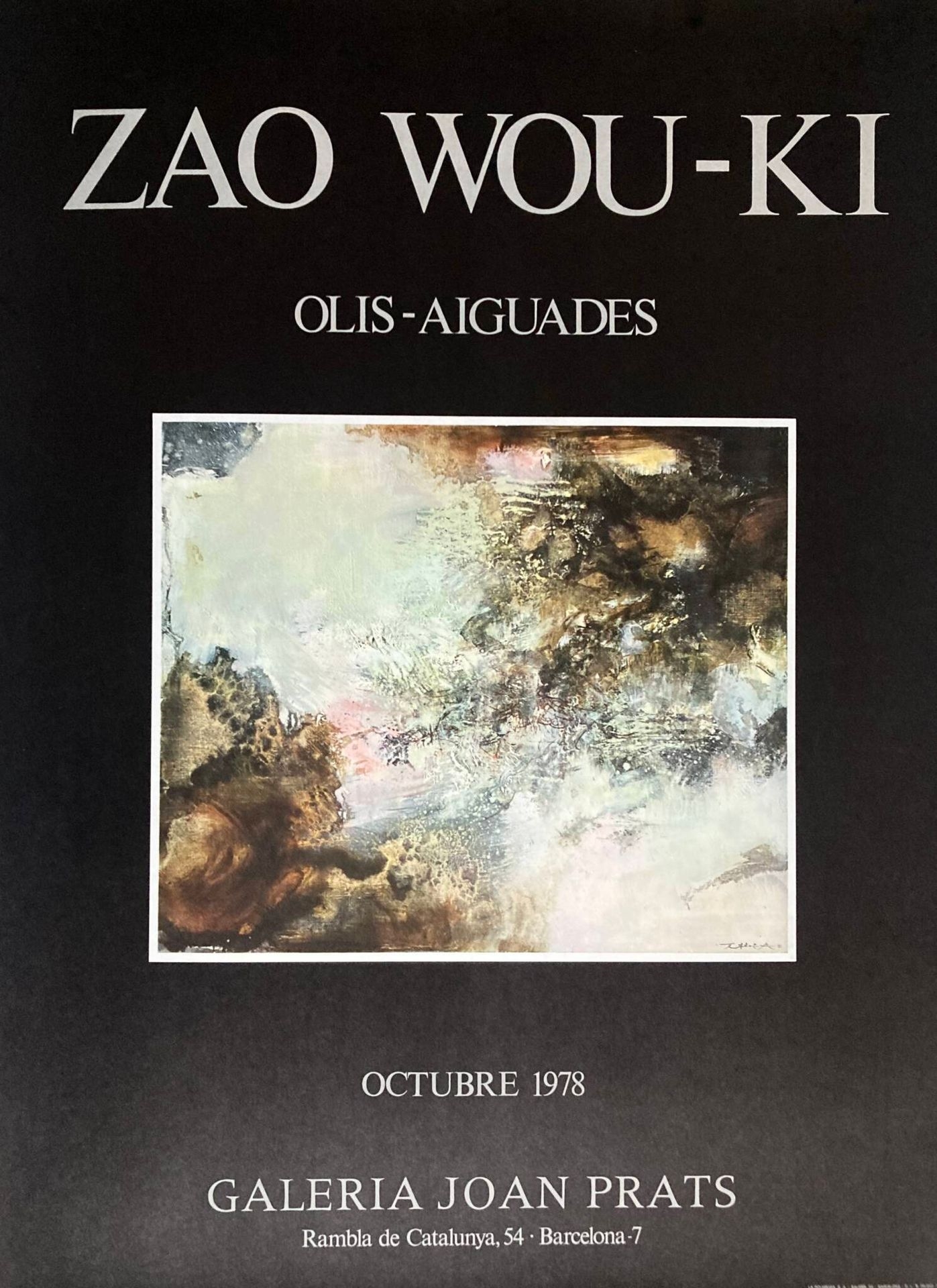 Wou-Ki Zao | Zao Wou-Ki Poster (1978) | Compare similar artworks ...
