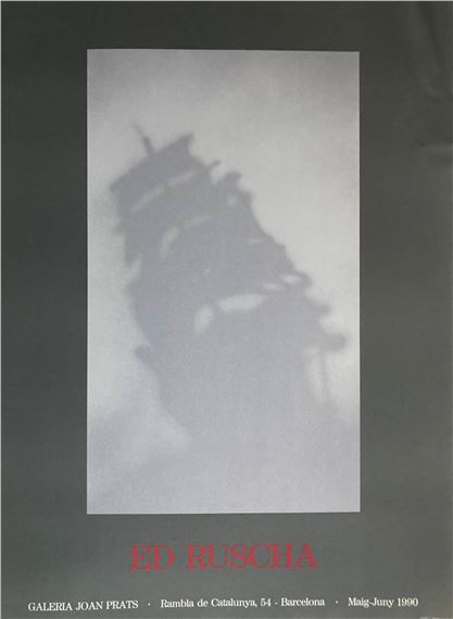 Ed Ruscha | Edward Ruscha Poster (1990) | MutualArt