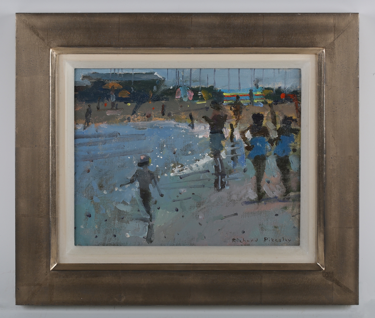Richard Pikesley | Paddlers, Lyme Regis | MutualArt