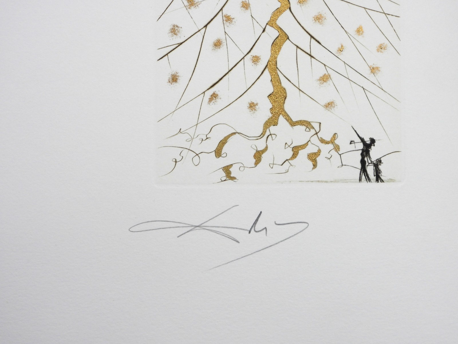 Salvador Dalí | Star Of Bethlehem Christmas Card (1971) | MutualArt