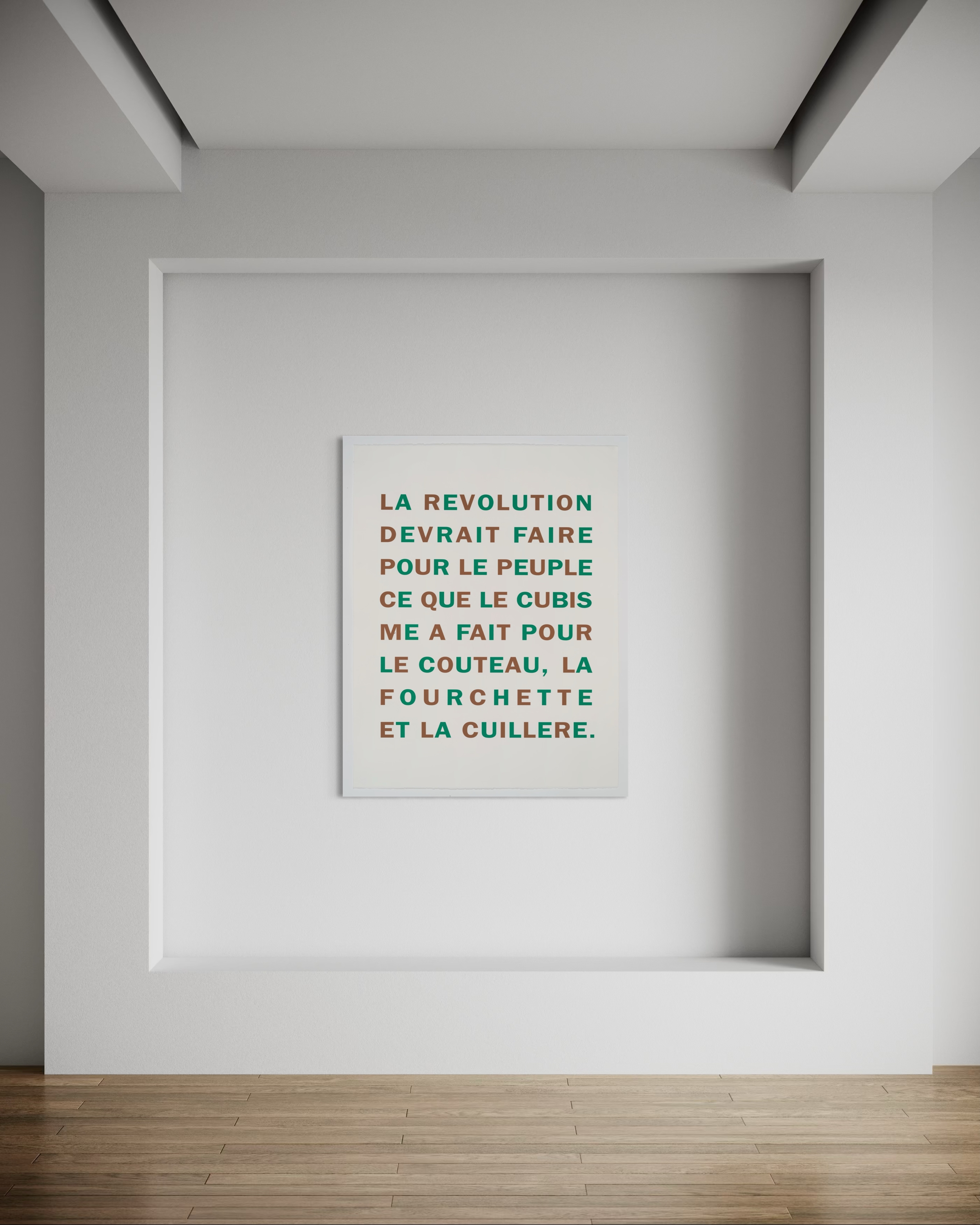Ian Hamilton Finlay | La révolution devrait faire pour le peuple ce que ...