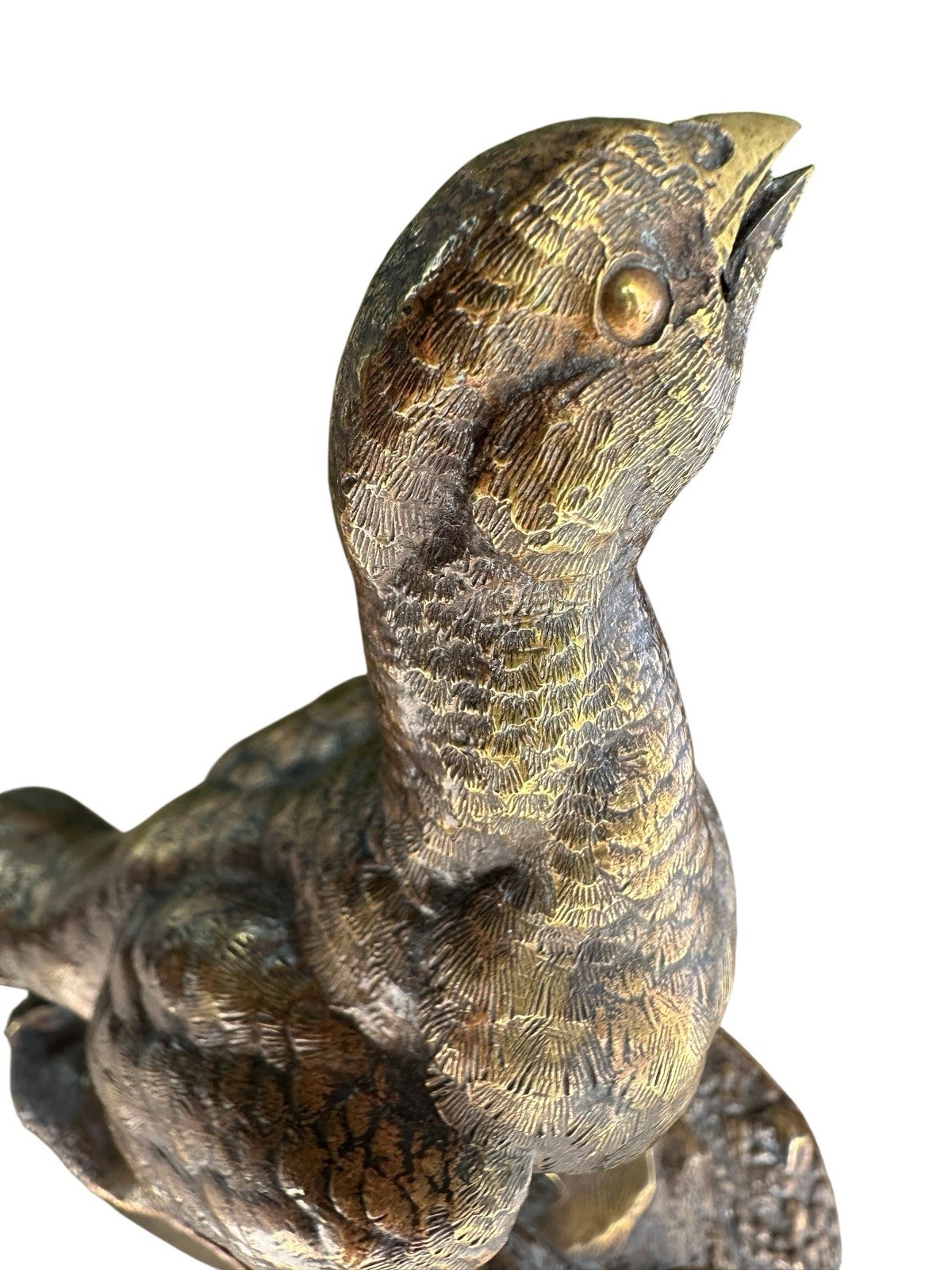 Jules Moigniez | Bronze Sculpture Bird Quail Gouse (1835) | MutualArt