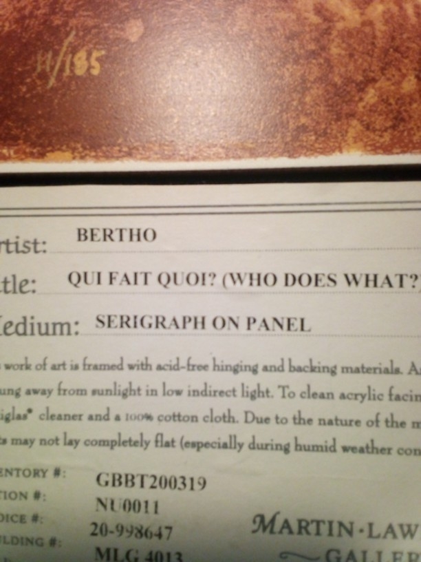 Philippe Bertho | QUI FAIT QUOI (2000 - 2009) | MutualArt
