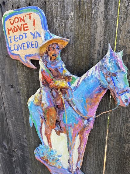 Larry Pirnie | Don’t Move! I’ve Got You Covered (1980) | MutualArt