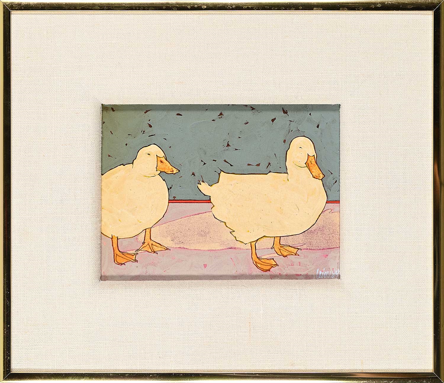 Grant Leier | Country Couple [Colour Study A1 (1984) | MutualArt