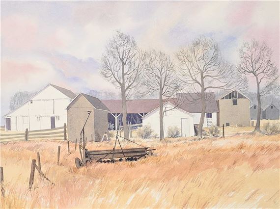 James Stanford Stan Perrott | Farmyard | MutualArt