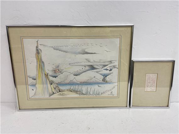Colin Dawes | A contemporary coloured pencil drawing depicting a ...
