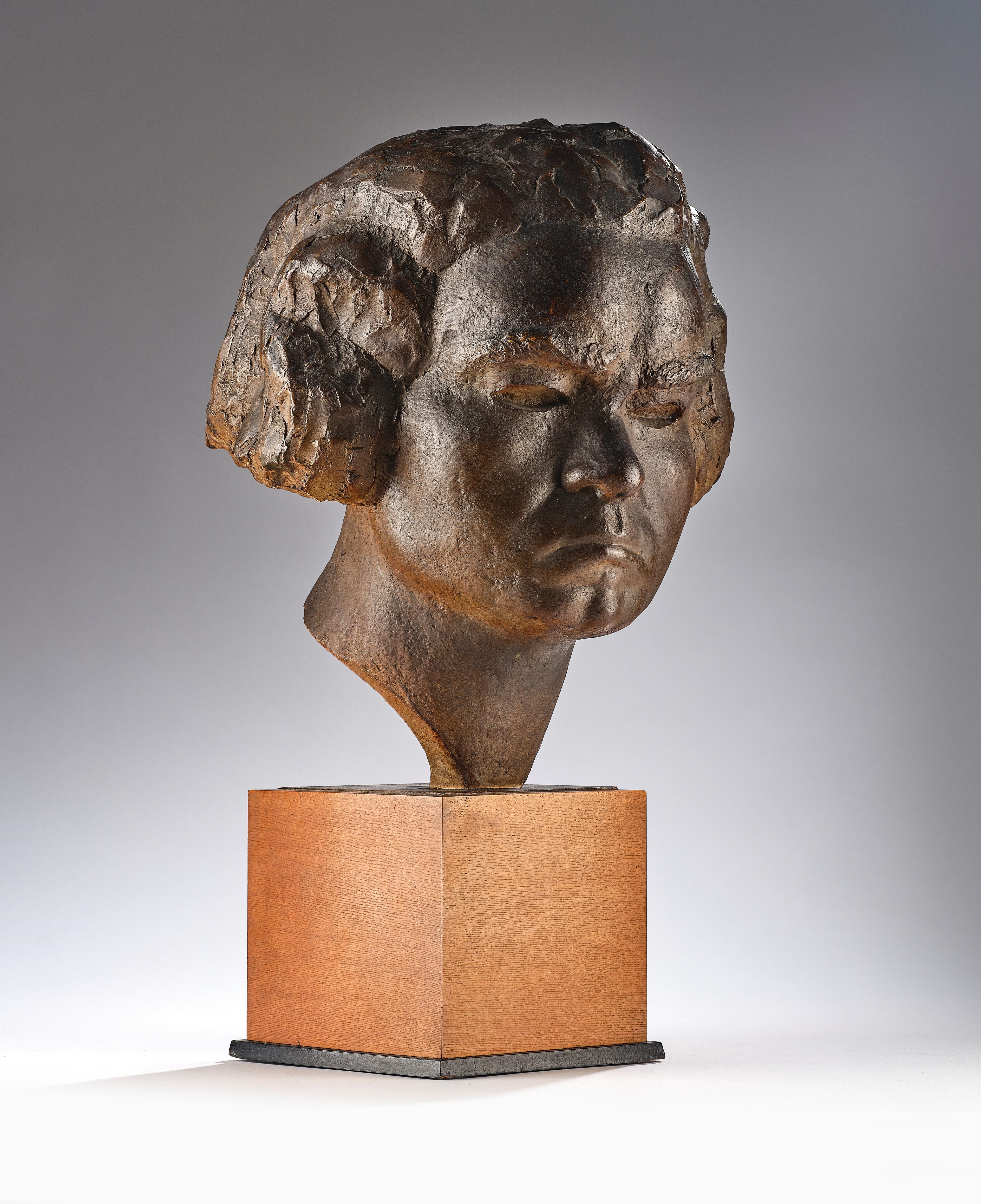 Josef Bock | a bust of Ludwig van Beethoven (1929) | MutualArt