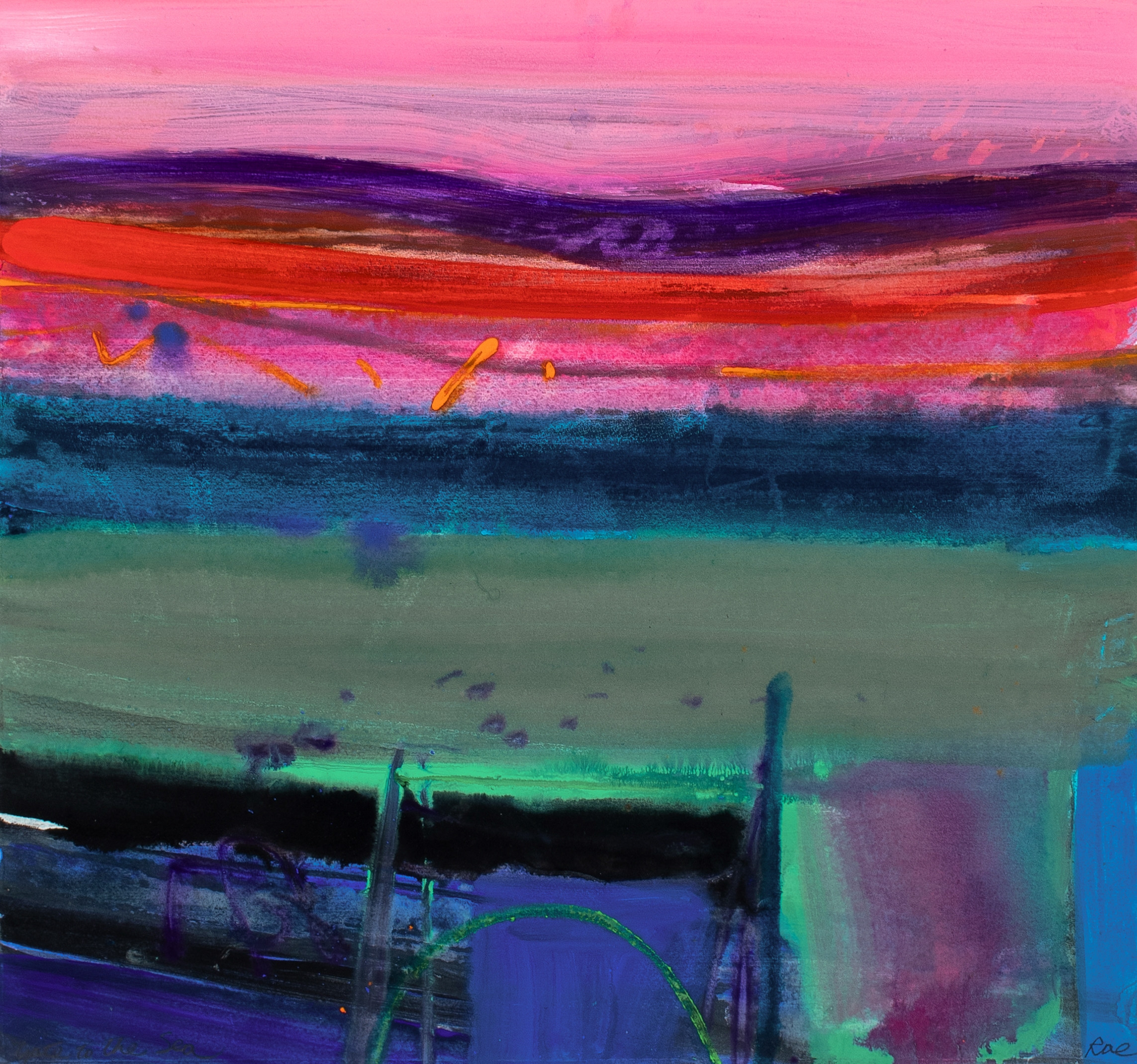Barbara Rae | Gate to the Sea | MutualArt