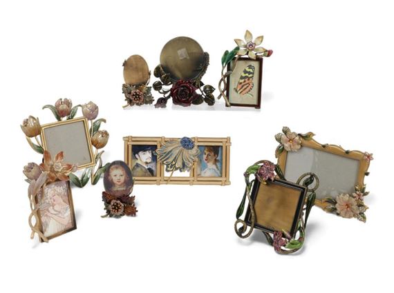 Jay Strongwater | A collection of seven Jay Strongwater 'jeweled ...