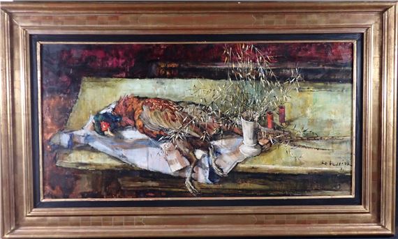 Pierre Letellier | Nature morte au faisan (1961) | MutualArt
