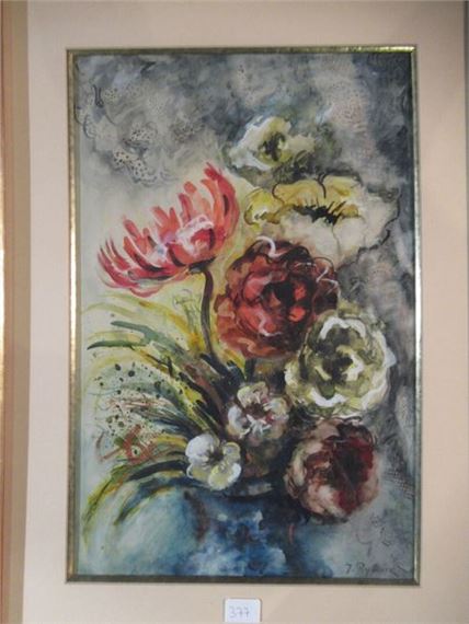 Issachar Ryback | Bouquet of flowers | MutualArt