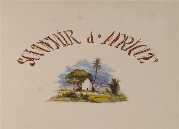 E. Schopin | Album of fourteen views of Algeria Aghouat, Tamiet-el ...