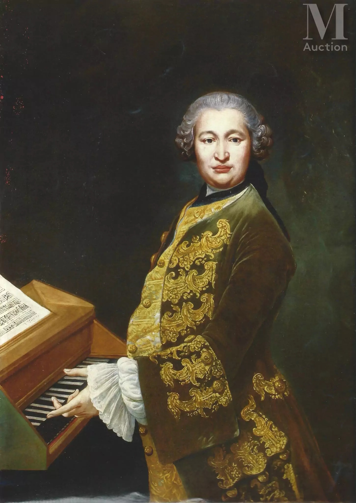 Carlo Amalfi | Portrait présumé de Domenico Sarri | MutualArt