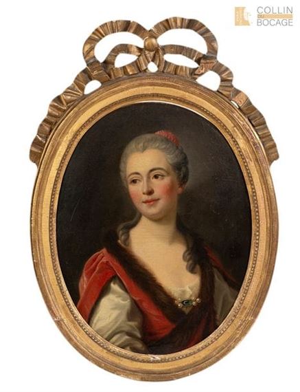 Louis-Michel Van Loo | Presumed portrait of Princess Galitzine | MutualArt