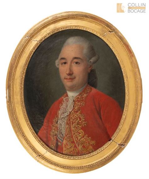 Pierre Augustin Thomire | Portrait of Francis Laurent, English baronet ...