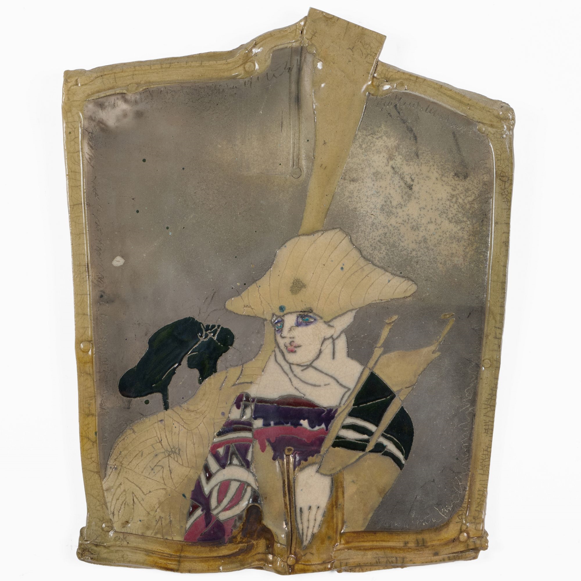 Susan Hale Kemenyffy | Raku Pottery Portrait | MutualArt