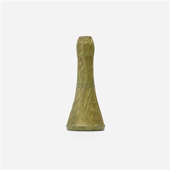 William J. Walley | Candlestick with pickerelweed leaves (1898 - 1919 ...