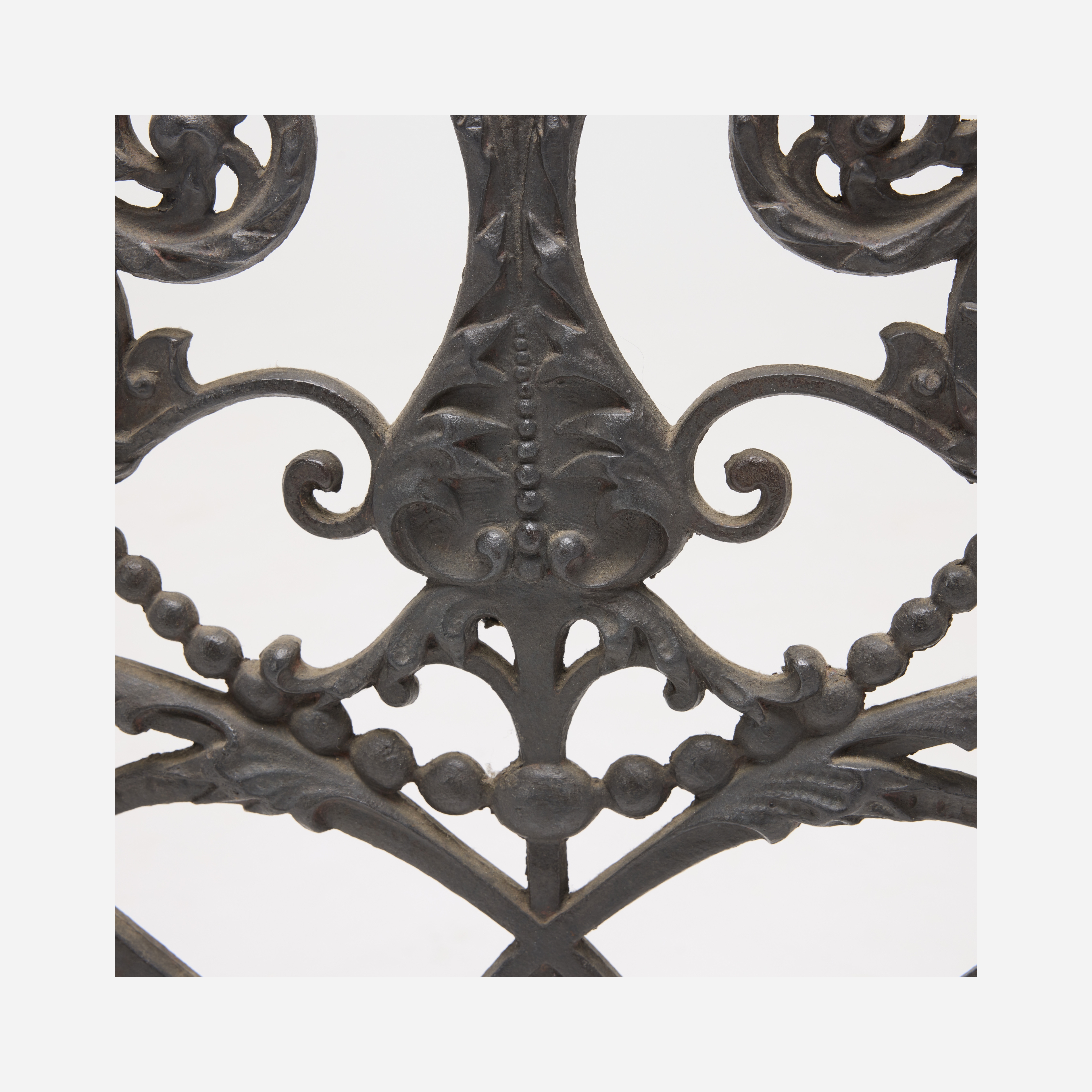Willoughby J. Edbrooke | Balcony railing section from Mecca Flats ...