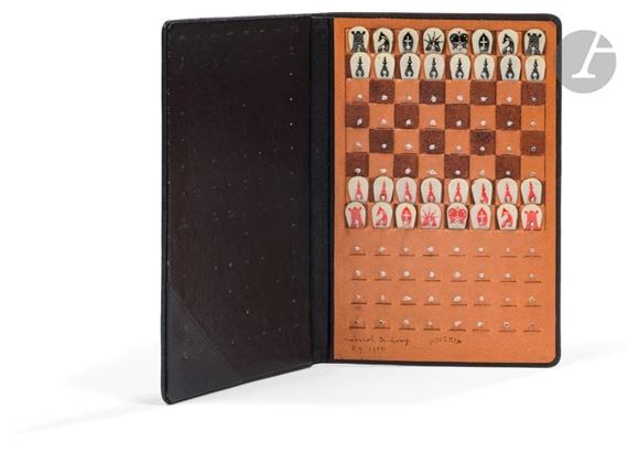 Marcel Duchamp | Pocket Chess Set (1944) | MutualArt