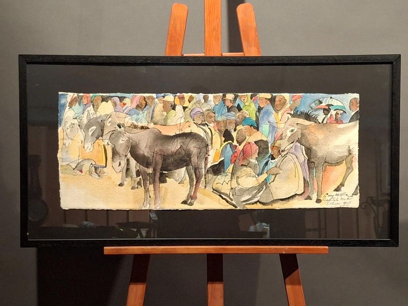 Guy Weir | Market in Ethiopia | MutualArt