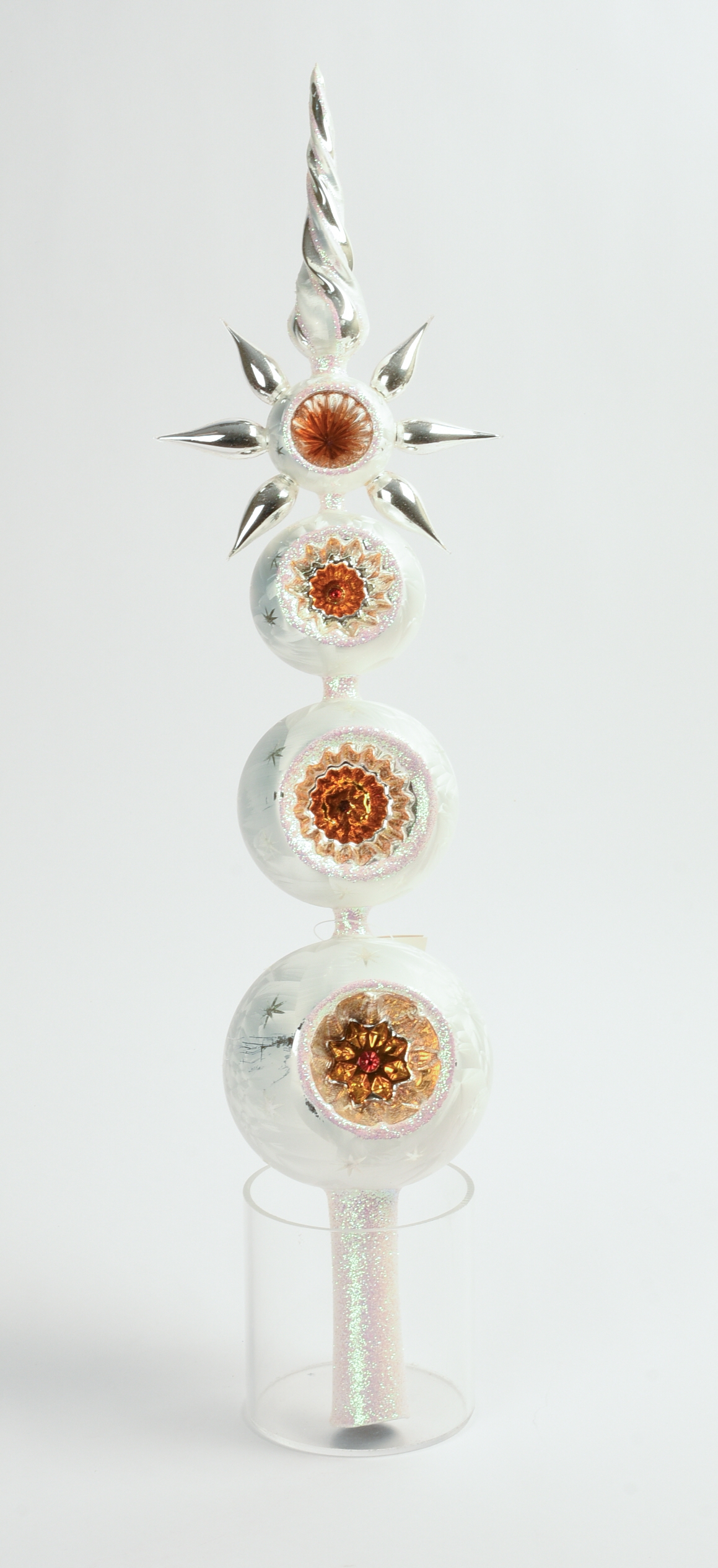Christopher Radko | Large Glass Tree Topper | MutualArt