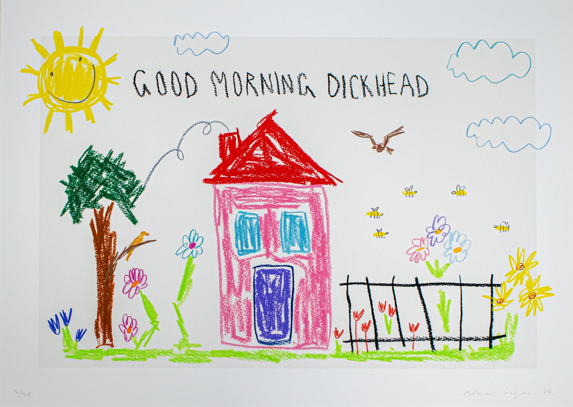 Singer Alma | Good Morning Dickhead (2024) | Compare similar artworks ...