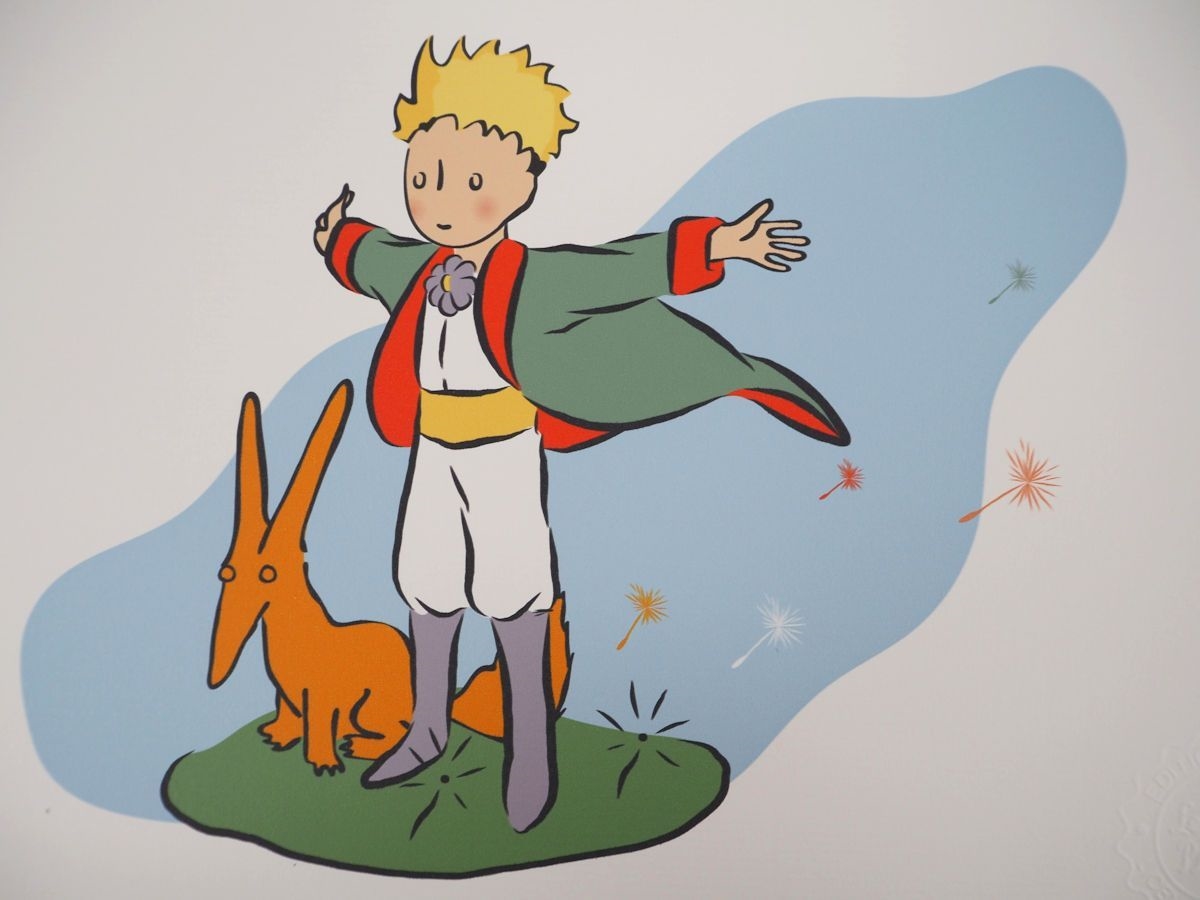 Antoine de Saint-Exupéry | The Little Prince and his friend the fox ...