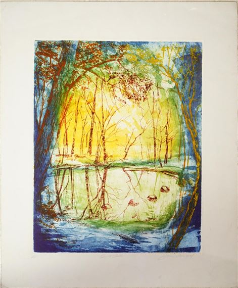 Joan Purcell | The Quarry Pool | MutualArt