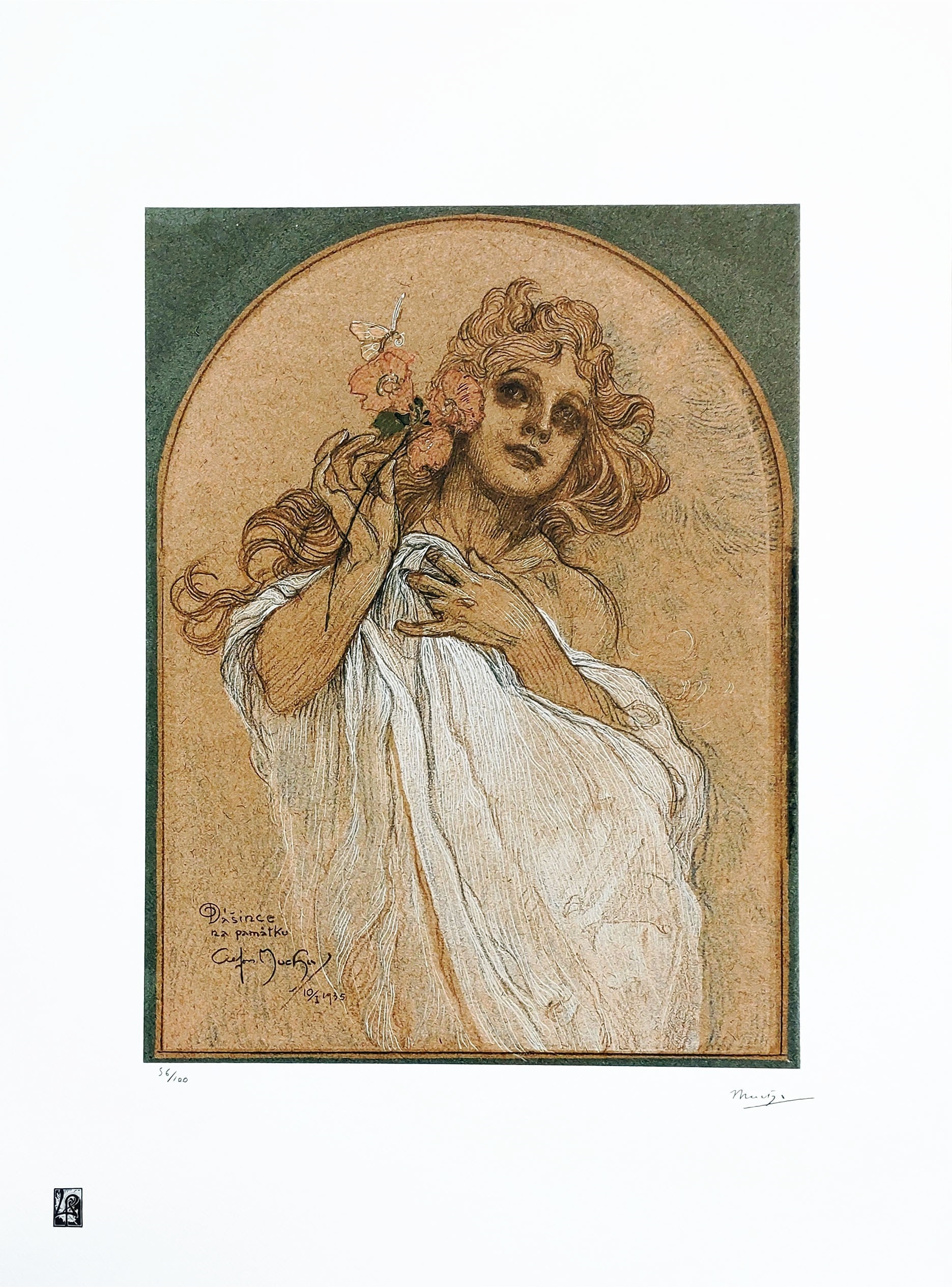 Alphonse Mucha | Allegory of Spring | MutualArt