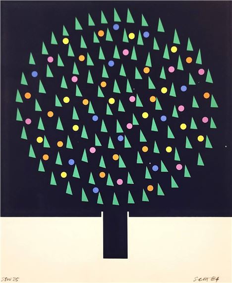 Patrick Scott | Christmas Card | MutualArt