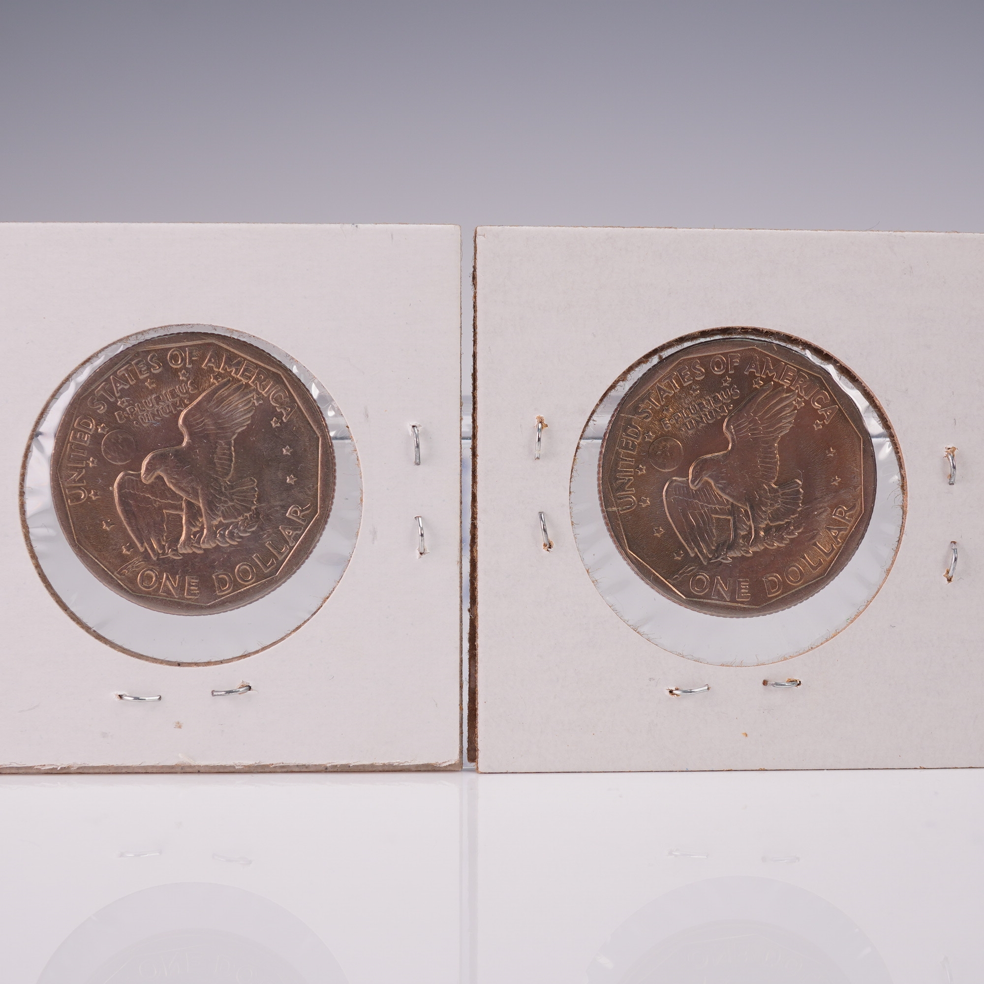 Frank Gasparro | 2pc 1979-P Susan B. Anthony Dollar Coins (1979 ...
