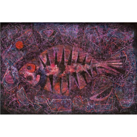 Kiukok Ang | Fish (1966) | Artwork performance at auction | MutualArt