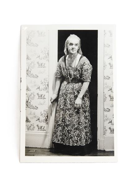 Marcel Bascoulard | Portrait of the artist in female drag, wearing a ...