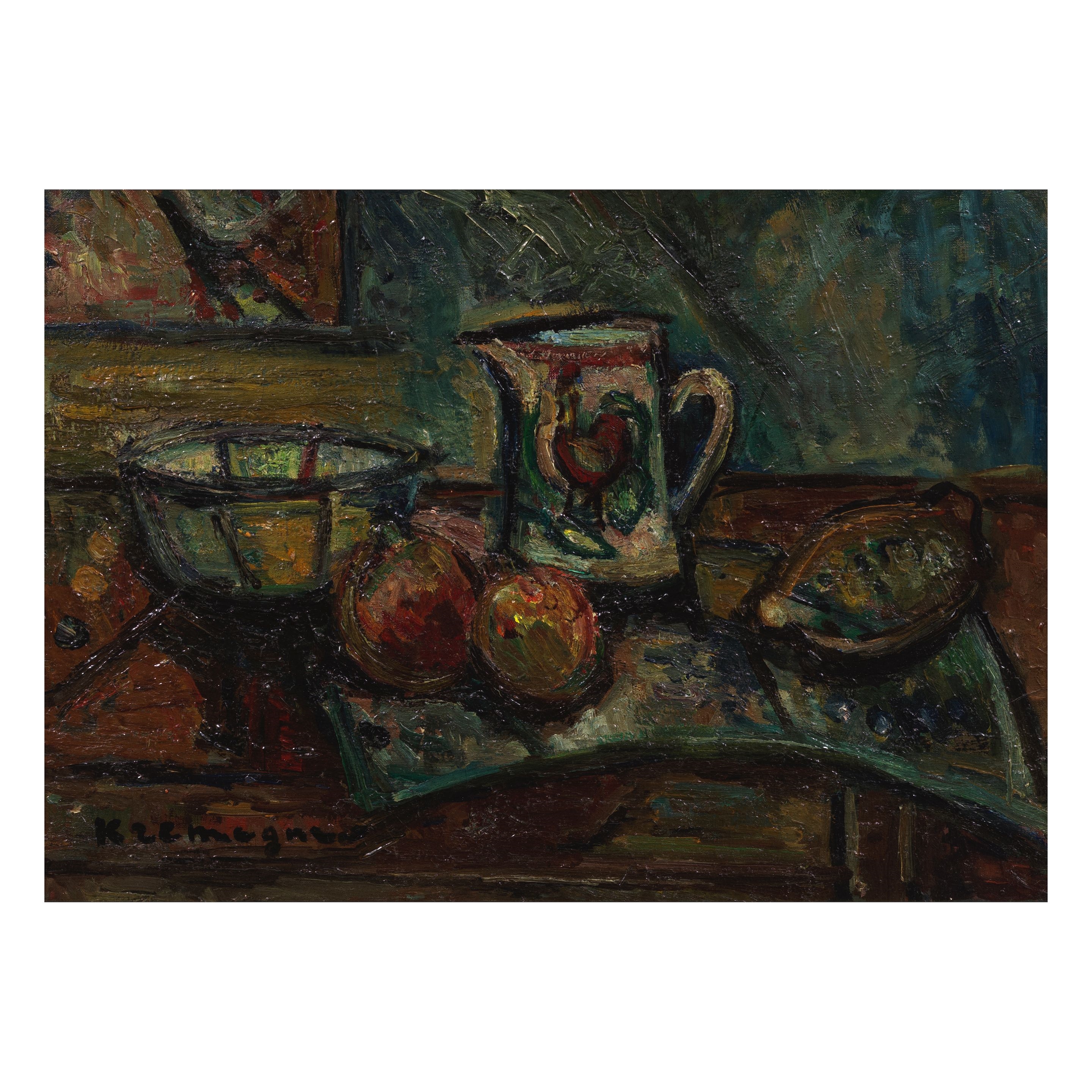 Pinchus Krémègne | Still life with jug | MutualArt