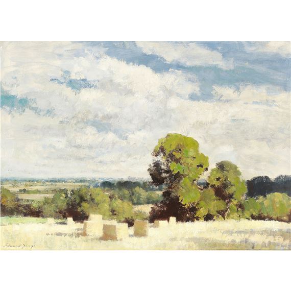 Edward Brian Seago | The harvest field | MutualArt