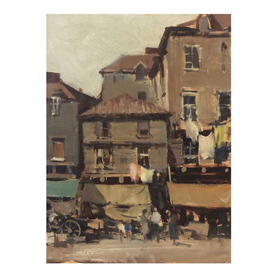 Edward Brian Seago | Old houses, Istanbul | MutualArt