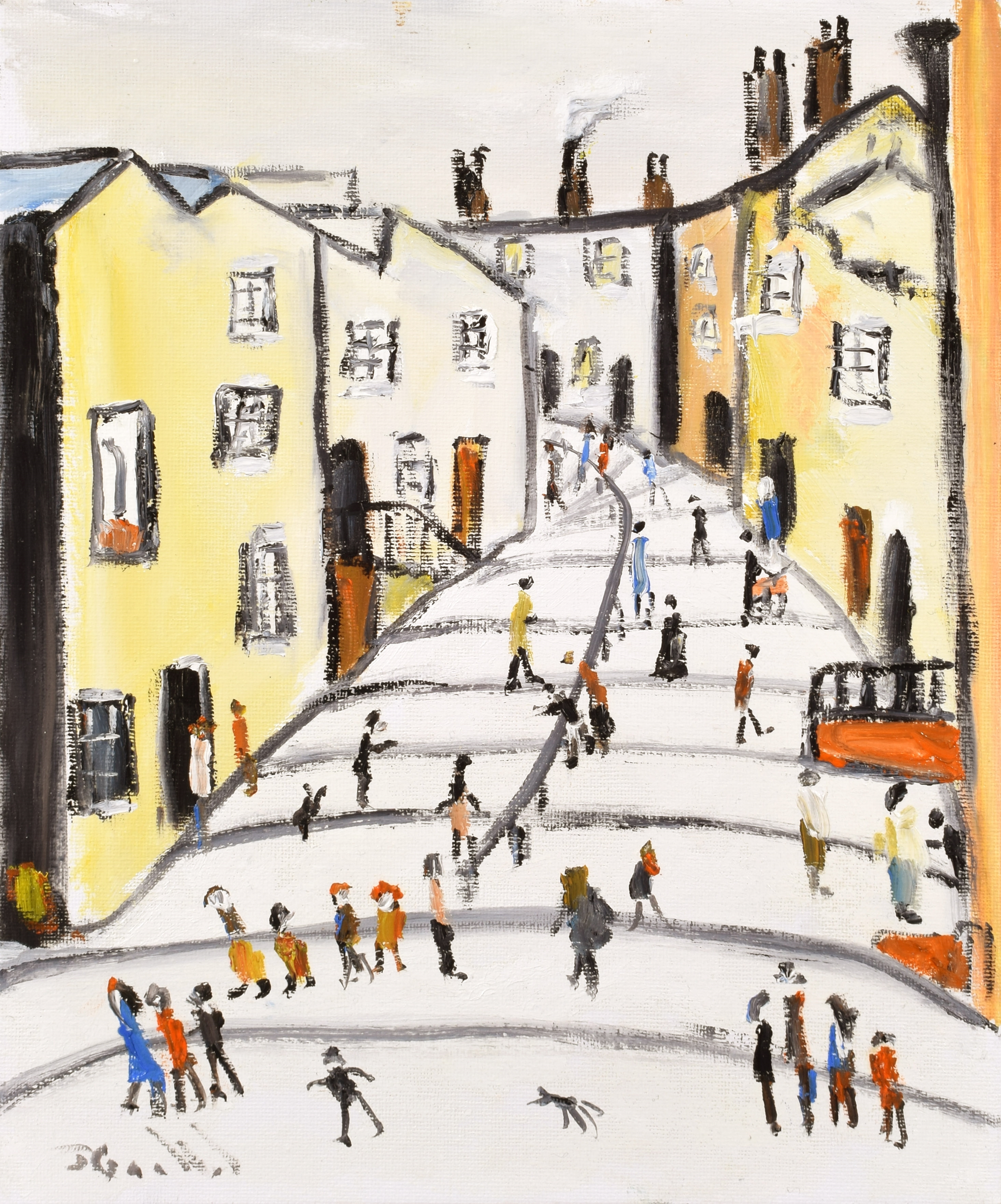 Laurence Stephen Lowry | Crowther Street, Stockport | MutualArt