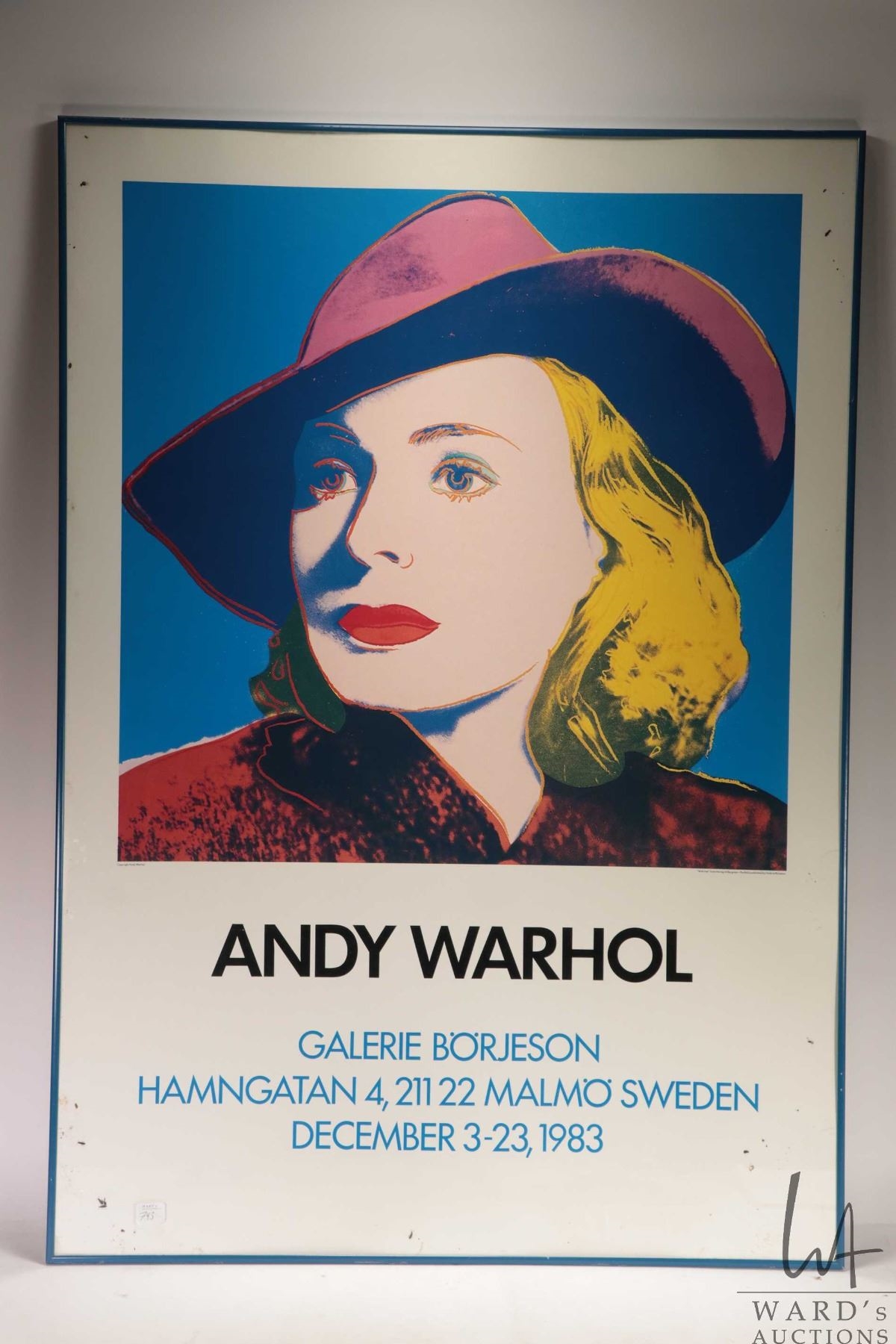 Andy Warhol | Frame vintage 1983 Andy Warhol poster (1983) | MutualArt